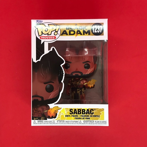 Funko | Toys | Funko Pop Black Adam Movie Sabbac Dc Comics Vinyl Figure ...